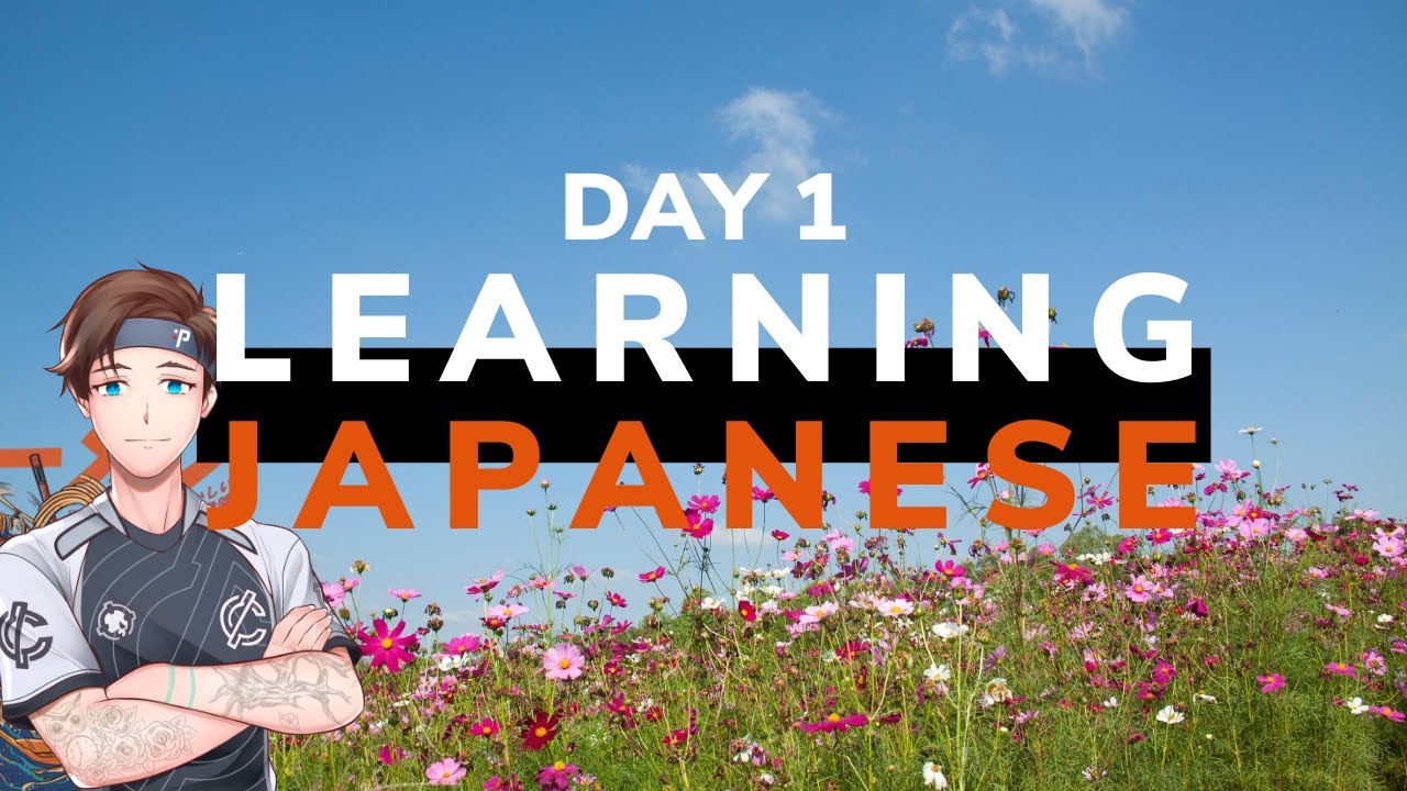 Learning Japanese // A Journey to Weeb Day 1 - YouTube