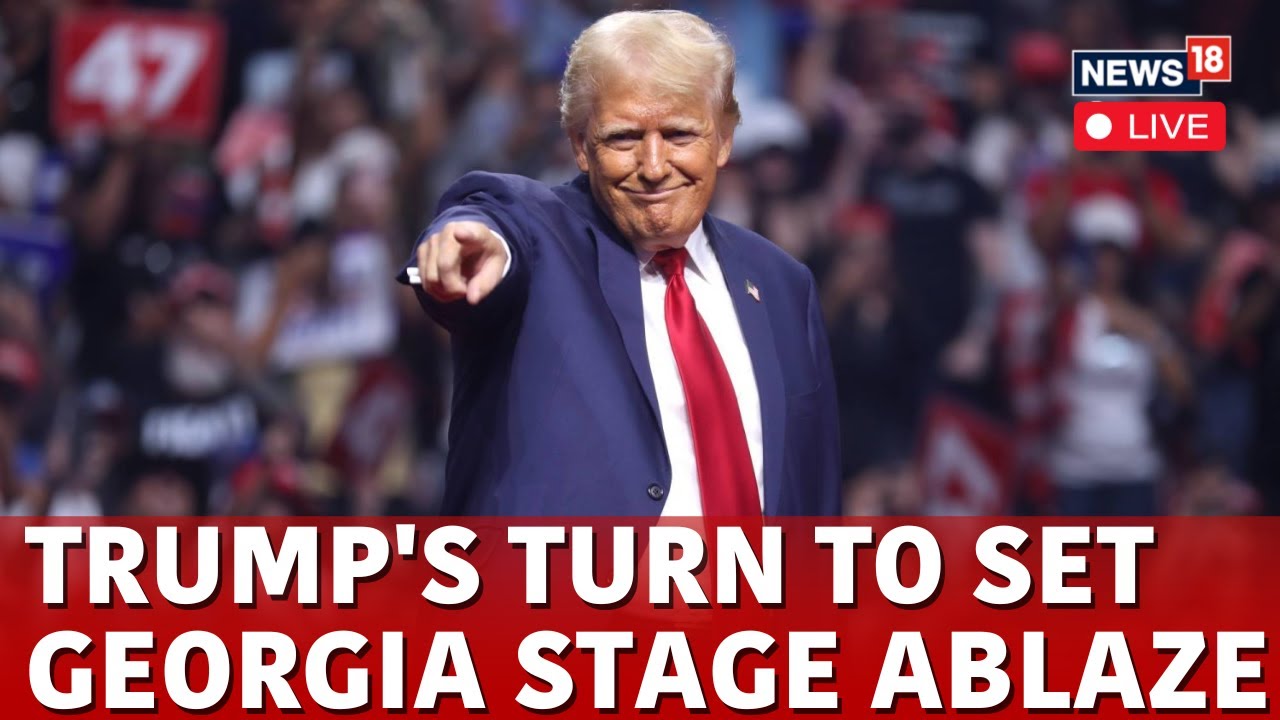 Donald Trump LIVE | Trump Speech LIVE | Donald Trump At Georgia LIVE ...