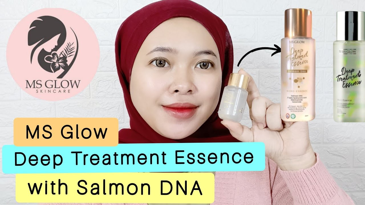 Review Ms Glow DTE DNA SALMON - Deep Treatment Essence Salmon DNA MS ...