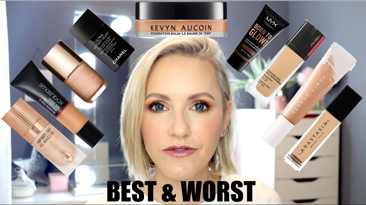 BEST & WORST OF THE NEW FOUNDATION RELEASES - YouTube