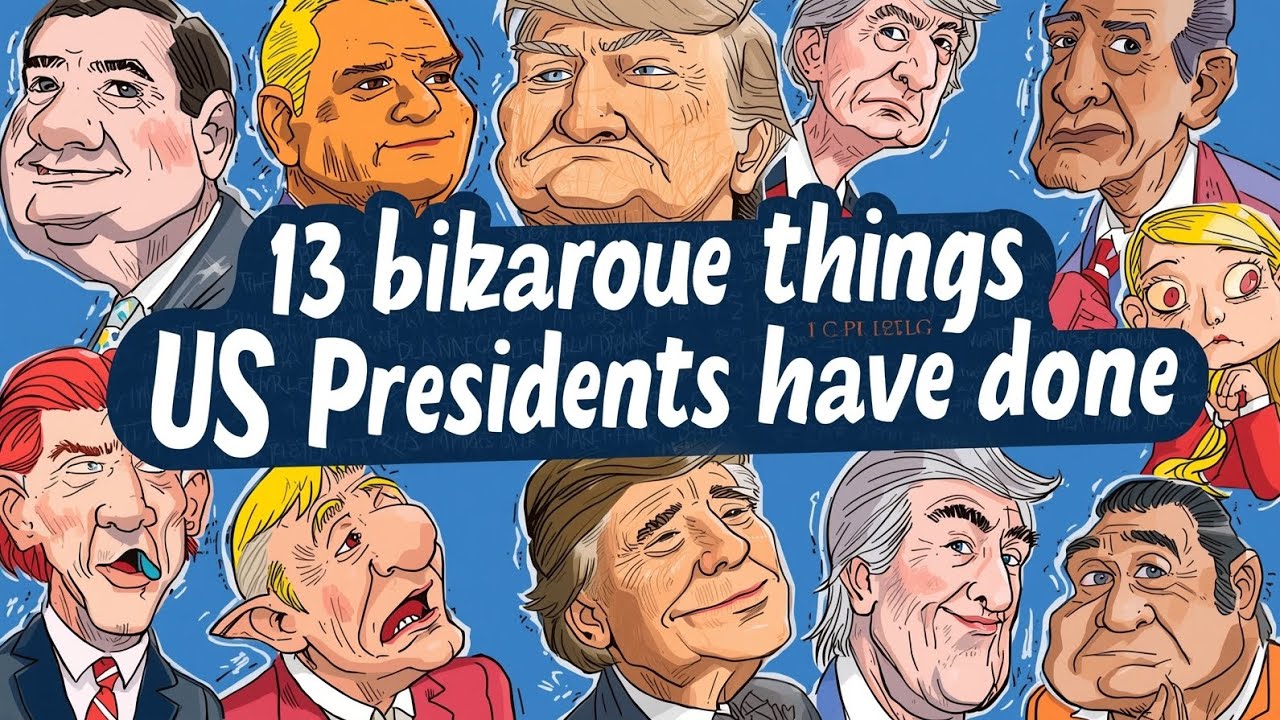 13 MOST BIZARRE THINGS U.S PRESIDENTS HAVE EVER DONE - YouTube