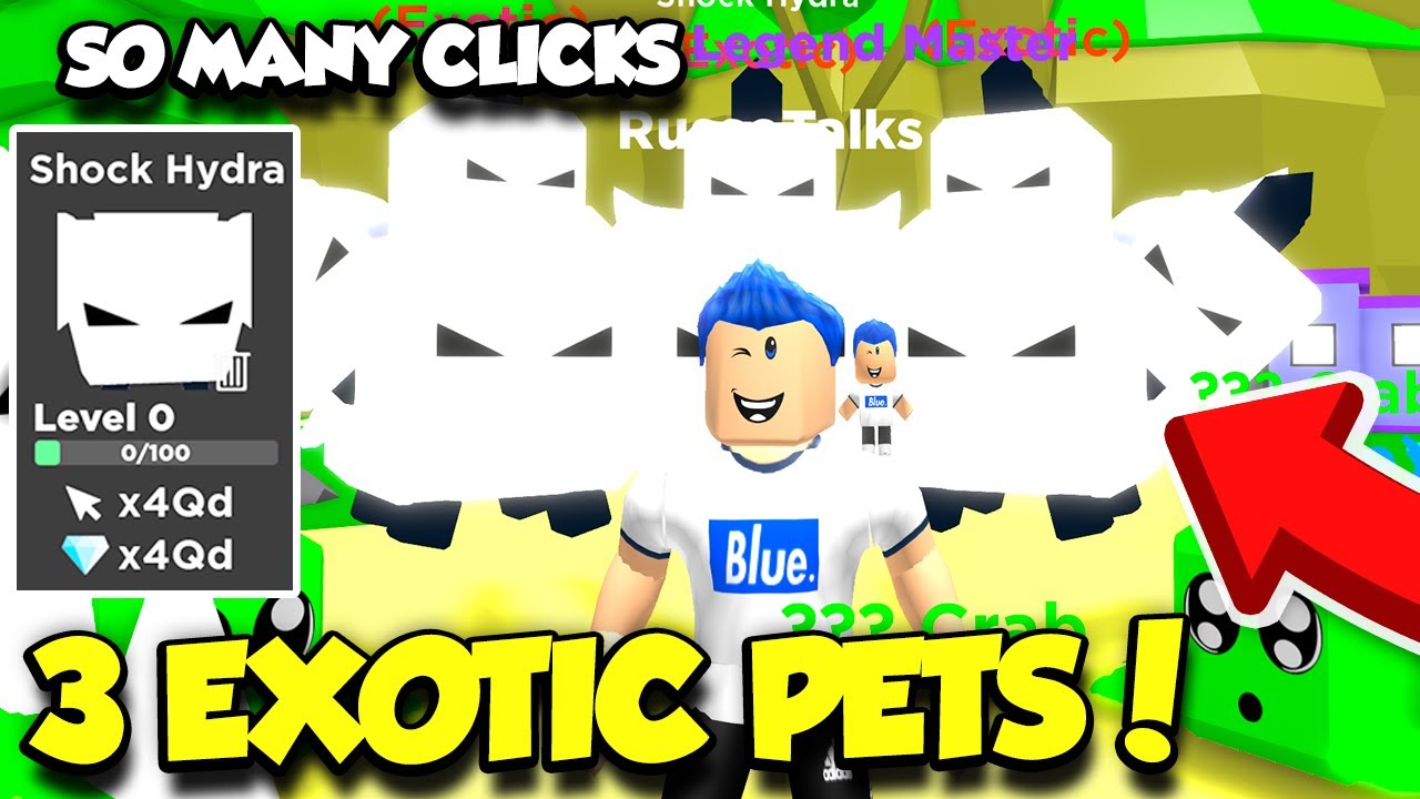 I HATCHED 3 INSANELY RARE EXOTICS IN THE ??? EGG IN TAPPING LEGENDS ...