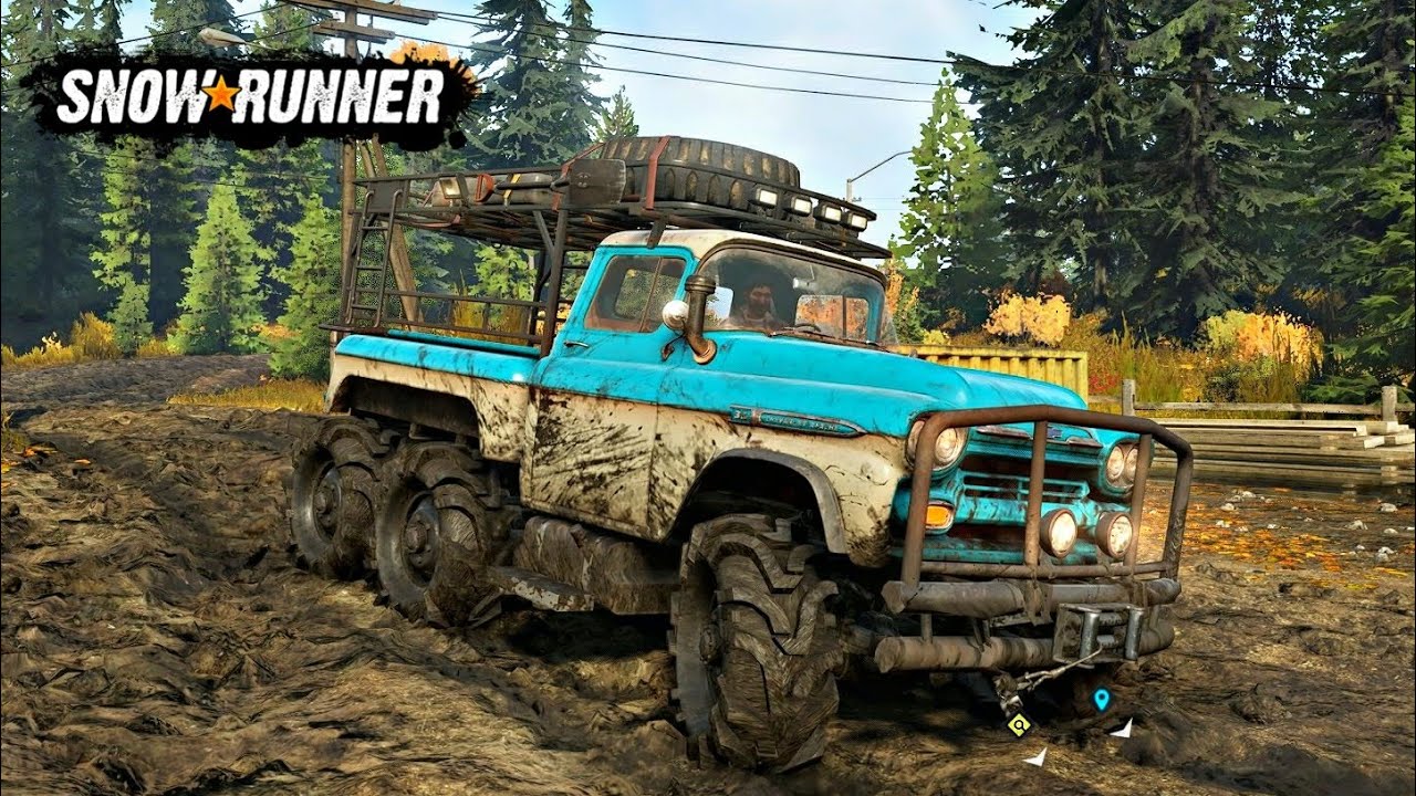 FINALIZANDO AS TAREFAS| CHEVROLET APACHE 6X6 |SNOWRUNNER |ILHA DRUMMOND ...