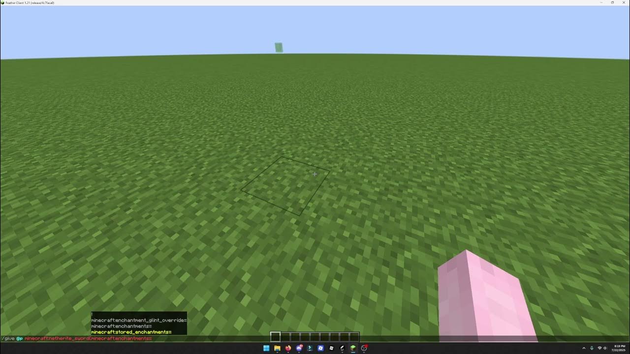 How to get sharpness 255 sword in 1.21 minecraft! - YouTube