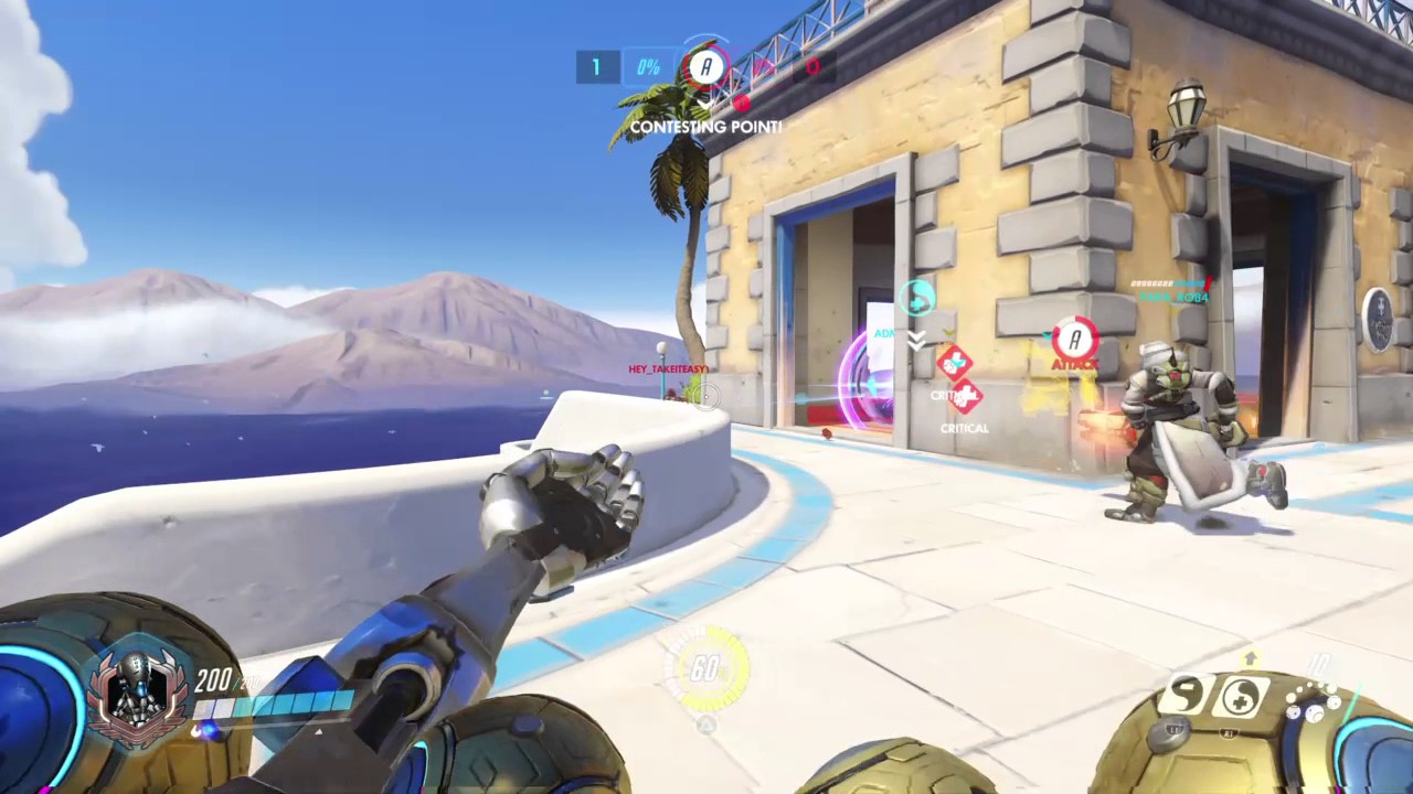 Overwatch: Competitive | 5 rounds to victory with Zenyatta - YouTube