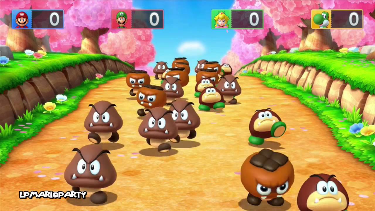 Mario Party 10 Minigame: Stampede Stats (DE: Wilde Trampelei) [HD ...