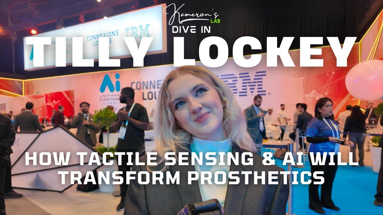Tilly Lockey at AI Everything 2025: How Tactile Sensing & AI Will ...