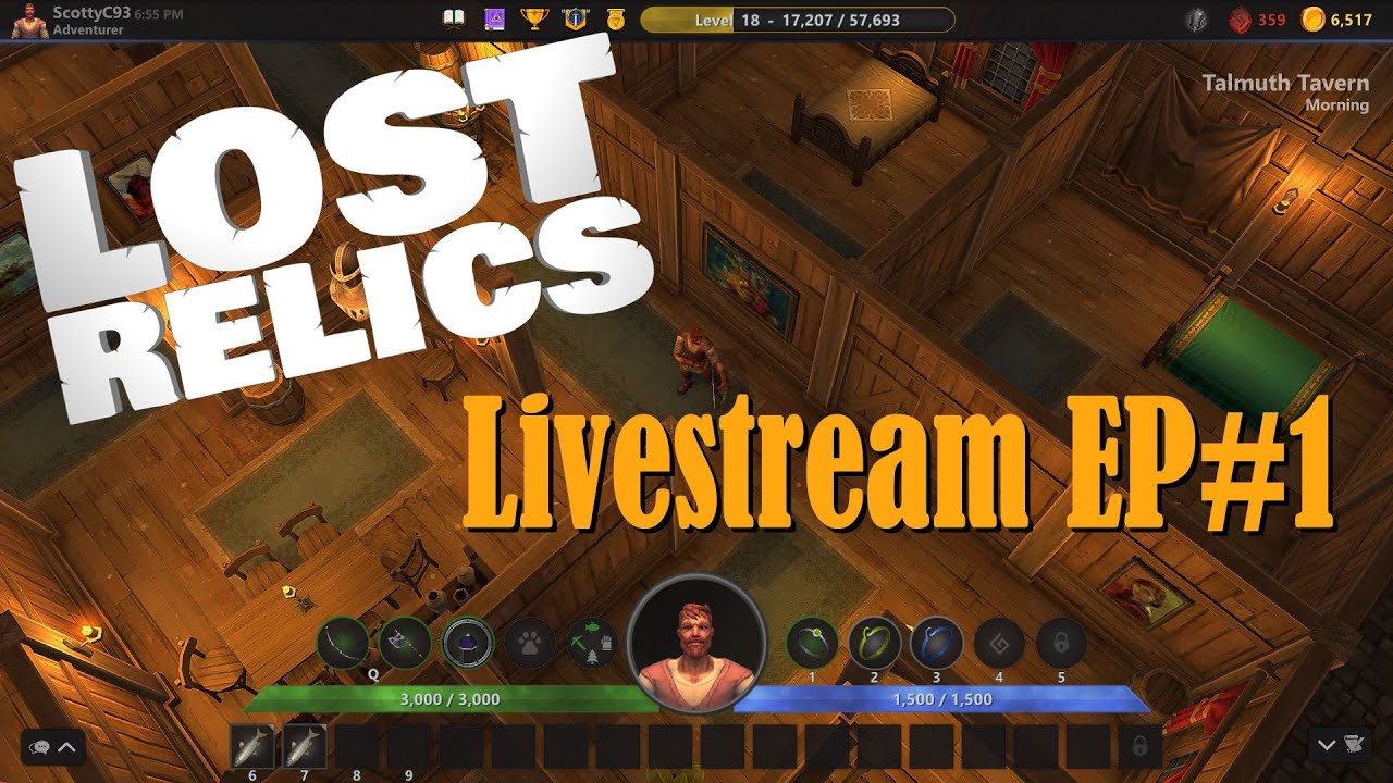 Lost Relics - Livestream EP#1 - YouTube