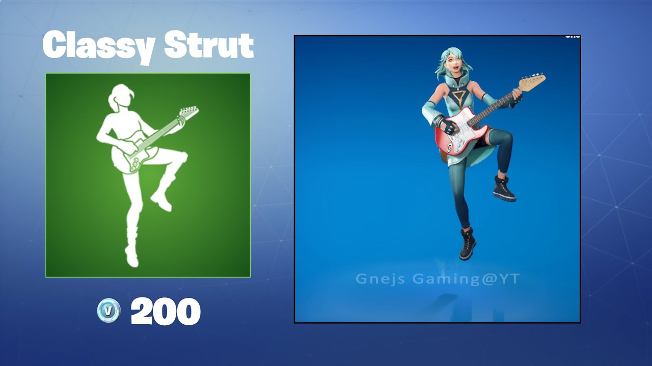 Classy Strut | Fortnite Emote - YouTube