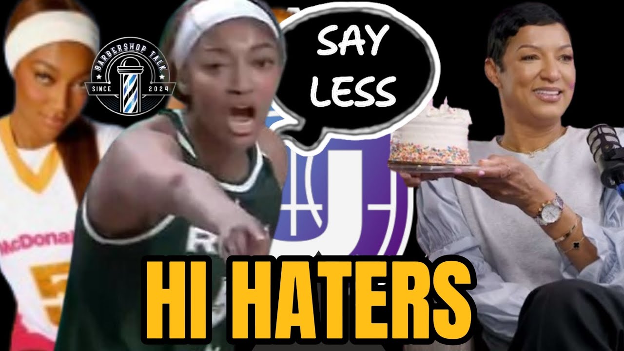 Angel Reese SHUTSDOWN haters. Unrivaled Ejection. McDonalds. Uncle JE ...