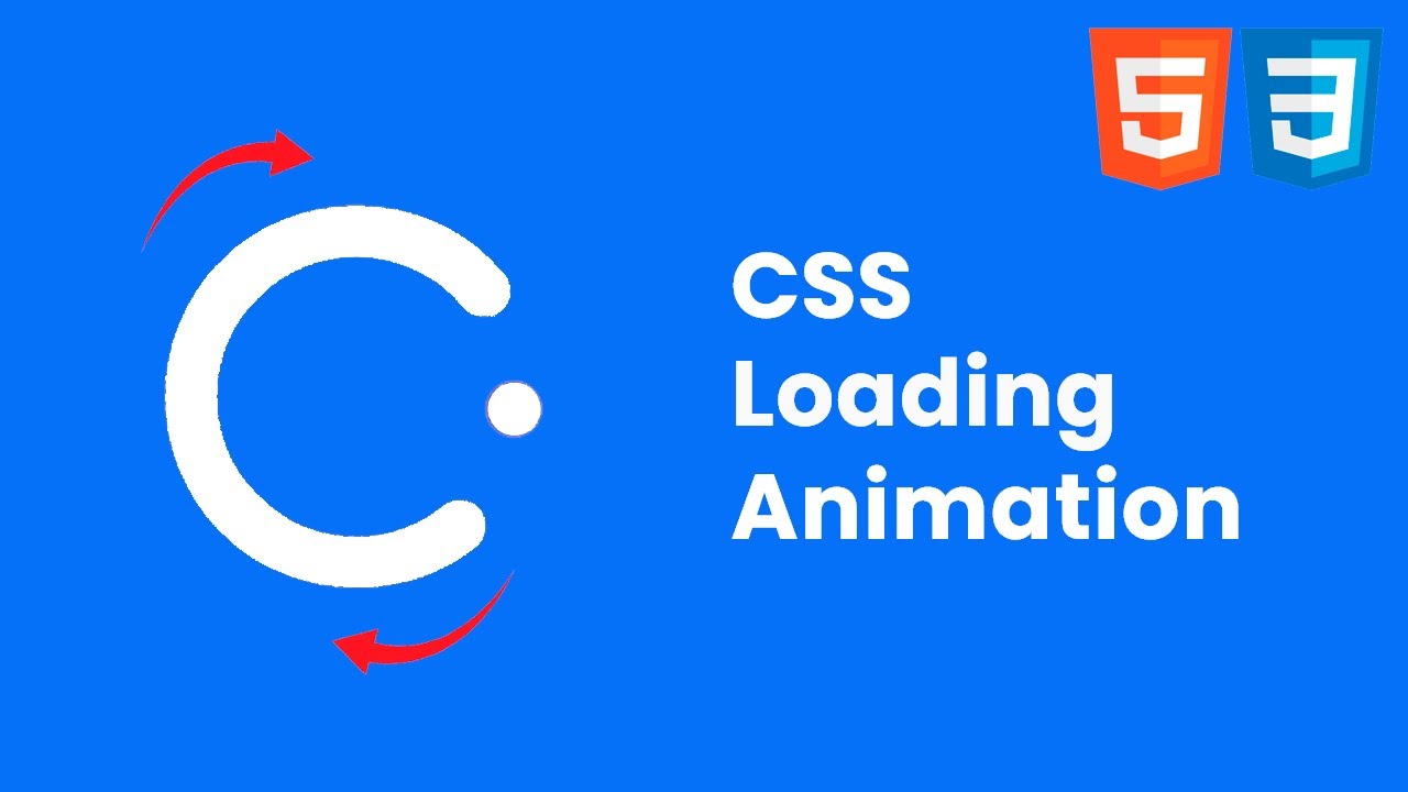 Loading Animation Usando Css And Html Youtube 1545