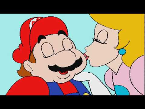 princess peach kisses mario AND luigi (Not cLICKBAIT)
