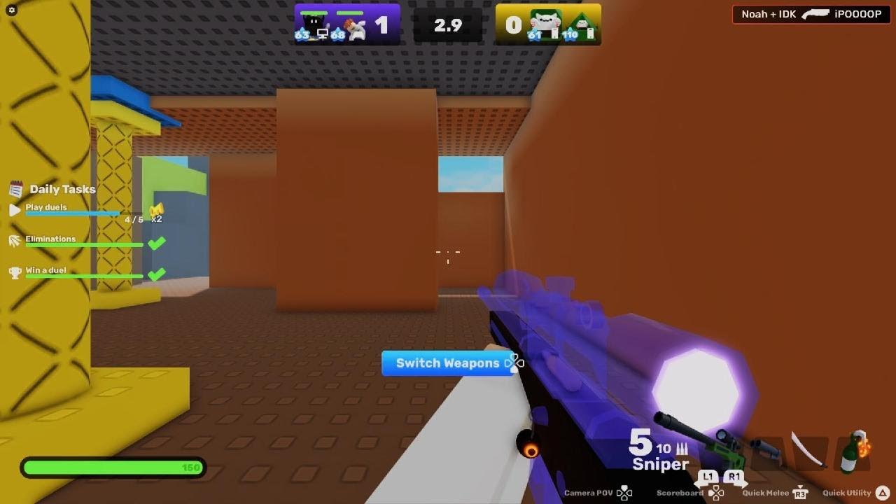 Roblox Rivals 2v2 part 5 to easy with a 5-0 - YouTube