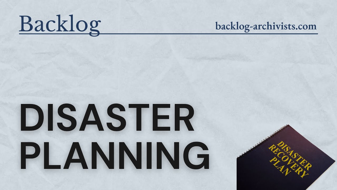 Disaster Planning for Archives and Museums: How to Create a Usable Plan ...