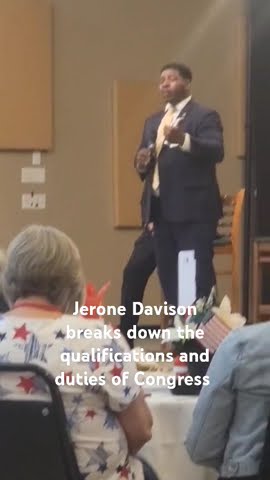 Jerone Davison BREAKS DOWN Qualifications & Duties of Congress - YouTube