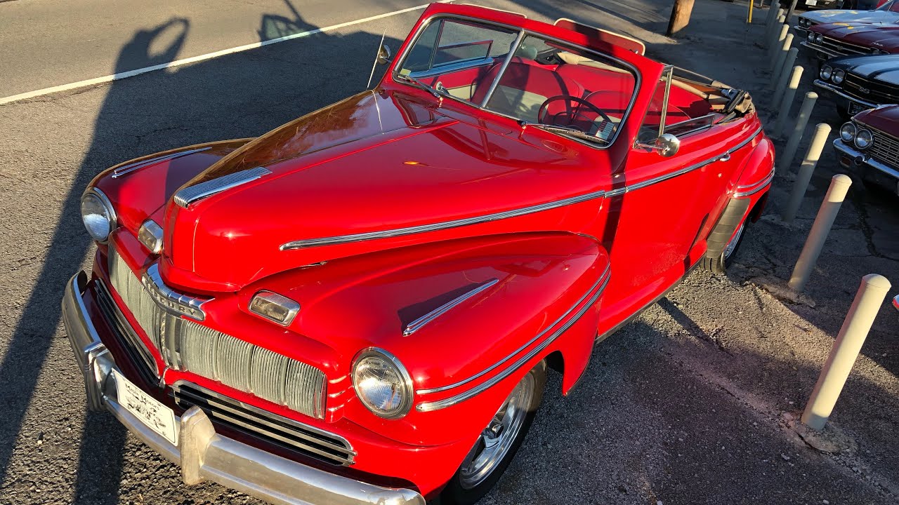 Test Drive 1946 Mercury Convertible SOLD for $29,900 Maple Motors - YouTube