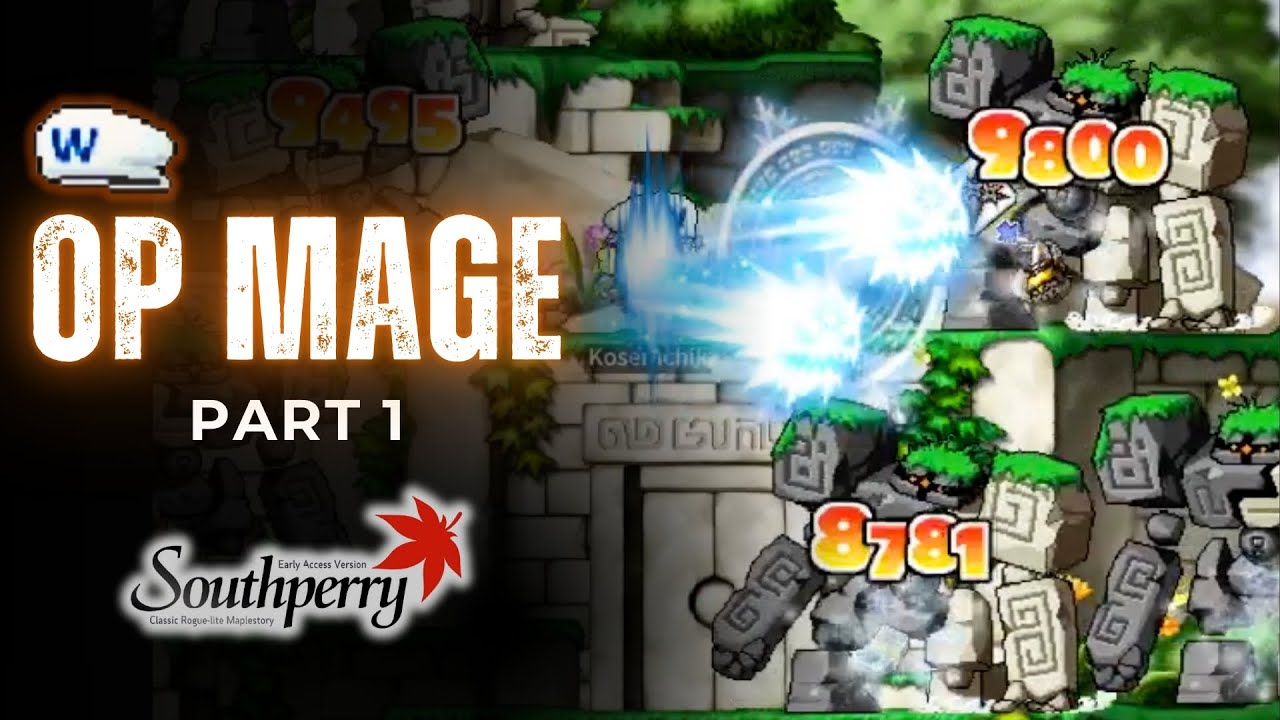 GM Hat Mage = Actually OP?! | MapleStory Southperry NEW Mage Run (Part ...