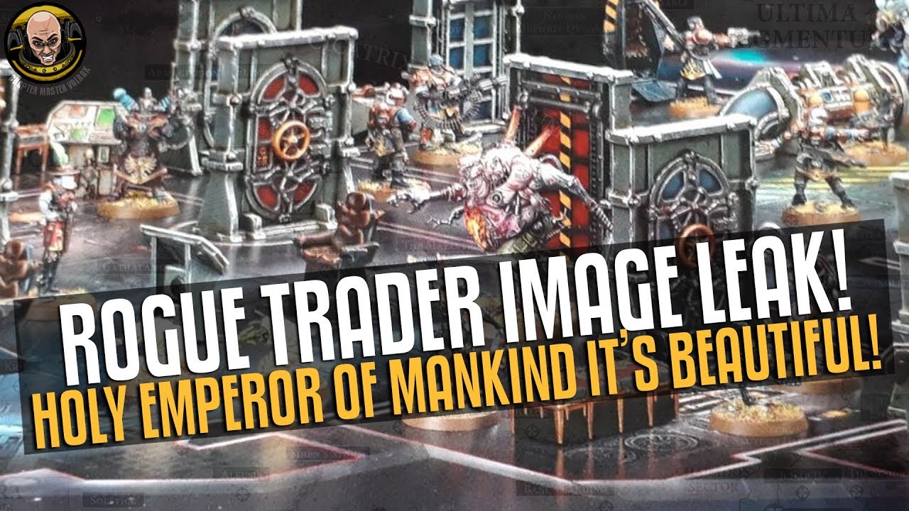 Holy Emperor! Rogue Trader model LEAK! These models are AMAZING! - YouTube