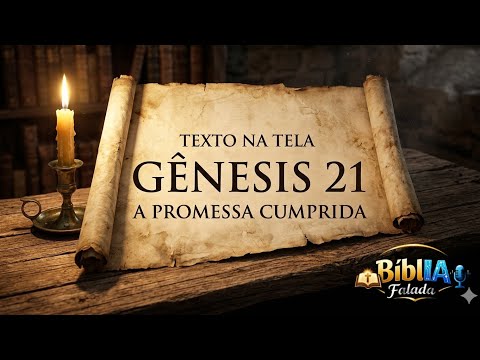 GÊNESIS 21: A Promessa Cumprida e o Choro no Deserto | Texto na Tela