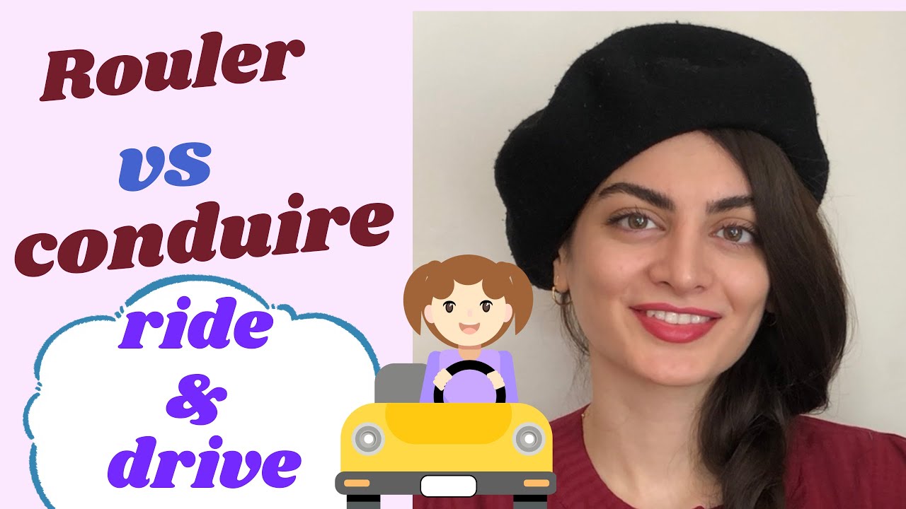 Learn French - what’s the different between conduire & rouler in french ...