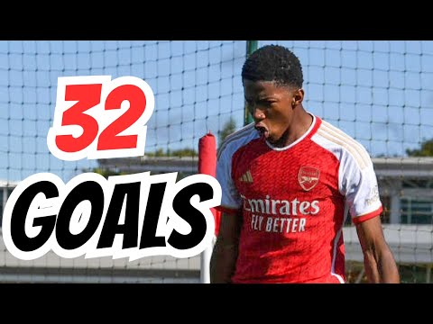 All 32 Chido Obi Martin U18 Premier League Goals 2023/2024