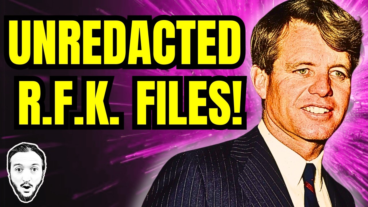 New R.F.K. Files Released & Unredacted! - YouTube