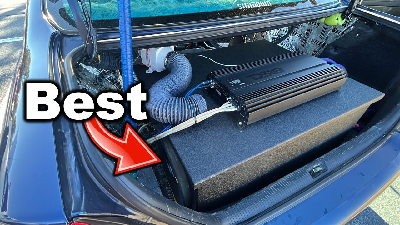 BEST WAY TO INSTALL SUBS IN THE TRUNK? - YouTube