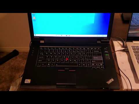 Lenovo Thinkpad SL510 Refurbished and ready for Donation (First Project)