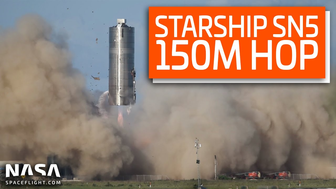Прототип Starship SN5 совершил первый полет (видео) - GIPERBOLOID.INFO