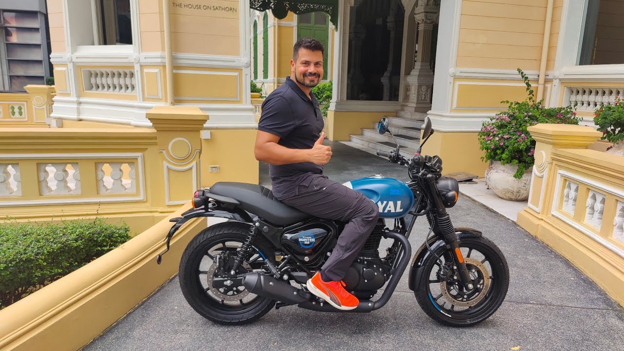 Royal Enfield Hunter 350 Walkaround | All You Need To Know | Motoroids ...