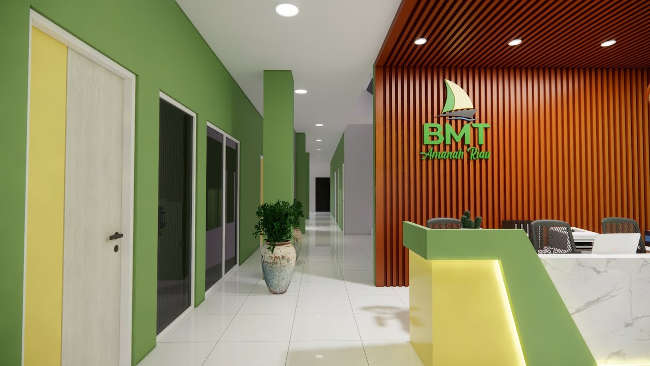 Animasi Interior BMT Amanah - YouTube