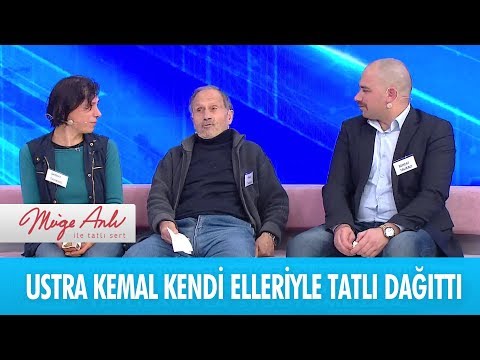 Ustra Kemal kendi elleriyle çocuklarına tatlı ikram etti - Müge Anlı ile Tatlı Sert 20 Aralık 2018