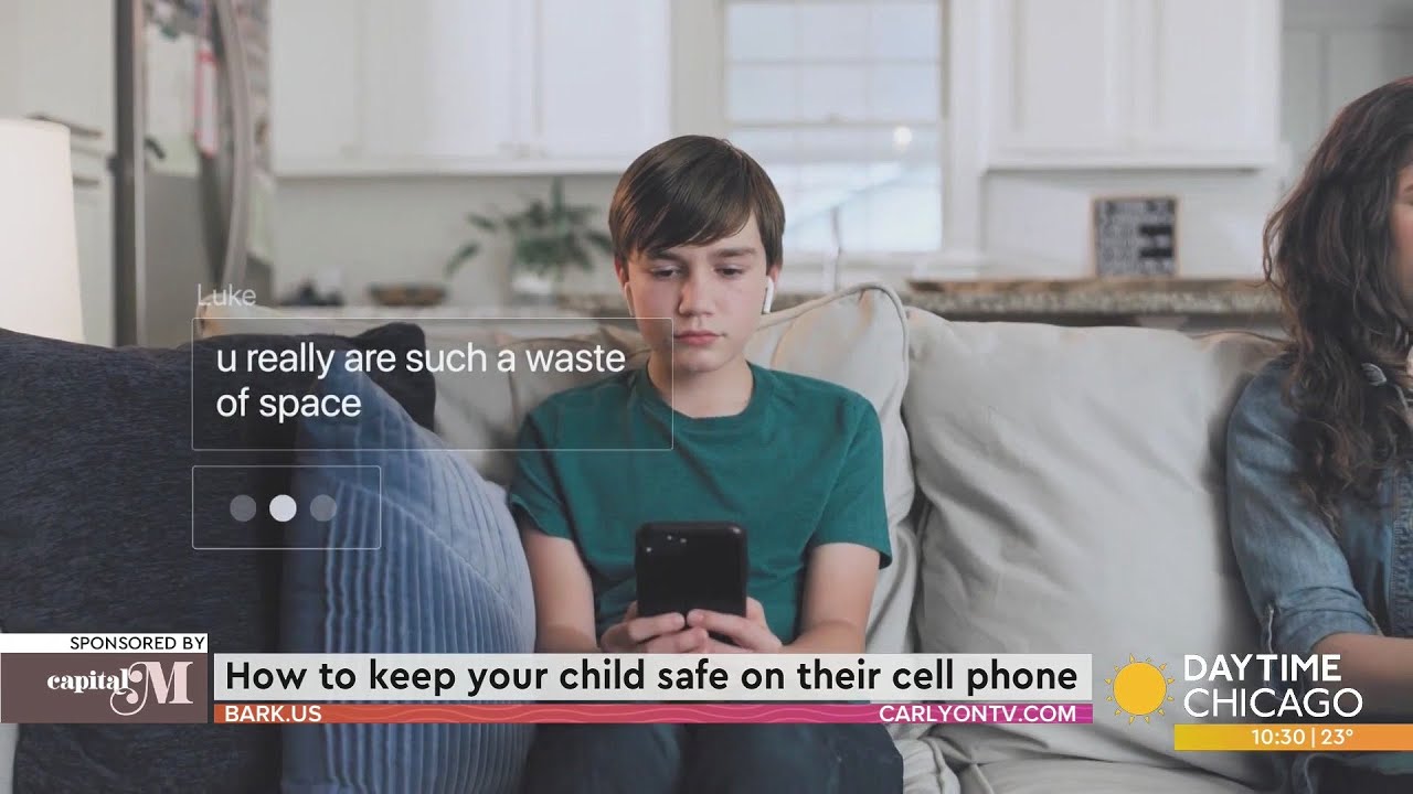 How to keep your child safe on their cell phone - YouTube