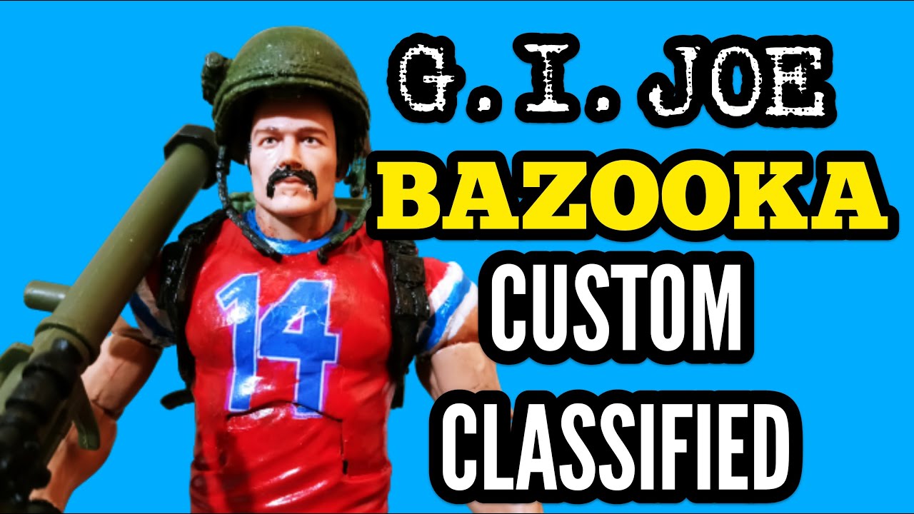 G.I. JOE BAZOOKA CUSTOM CLASSIFIED SERIES Action Figure Toys ...