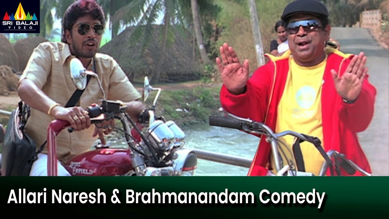 Allari Naresh & Brahmanandam Ultimate Comedy Scene | Athili Sattibabu ...