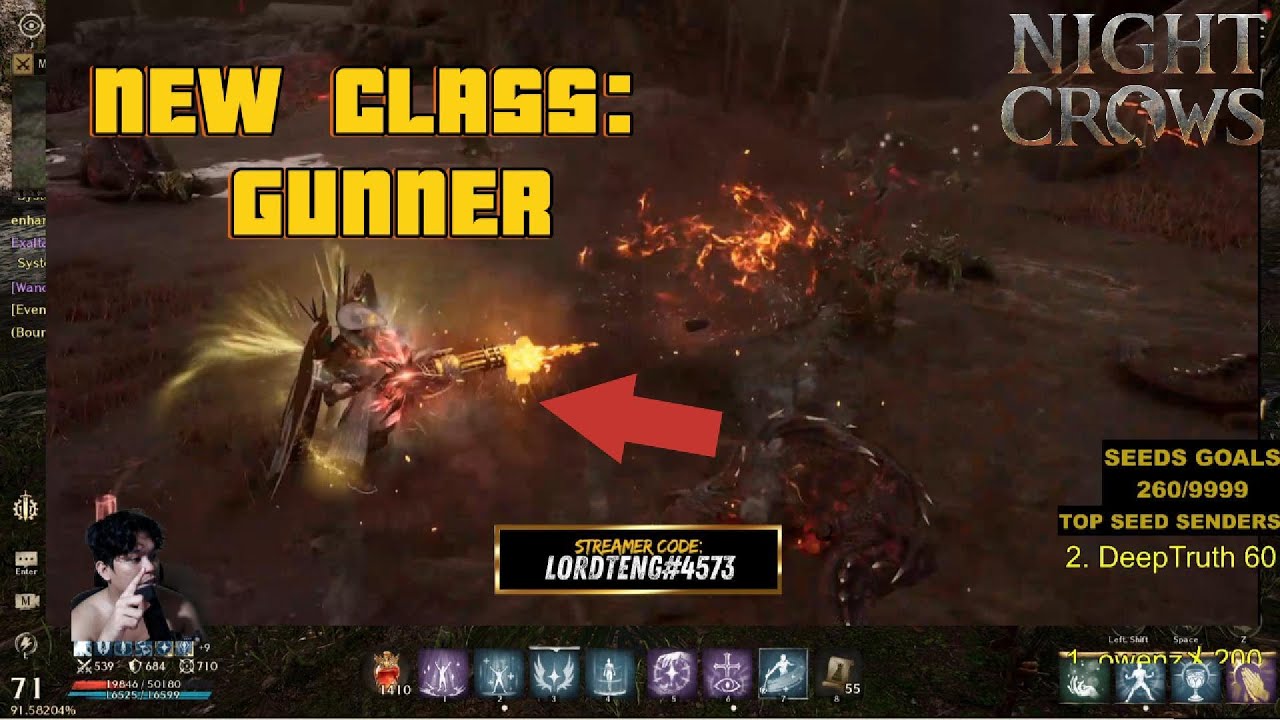 Night Crows New Class: GUNNER - YouTube