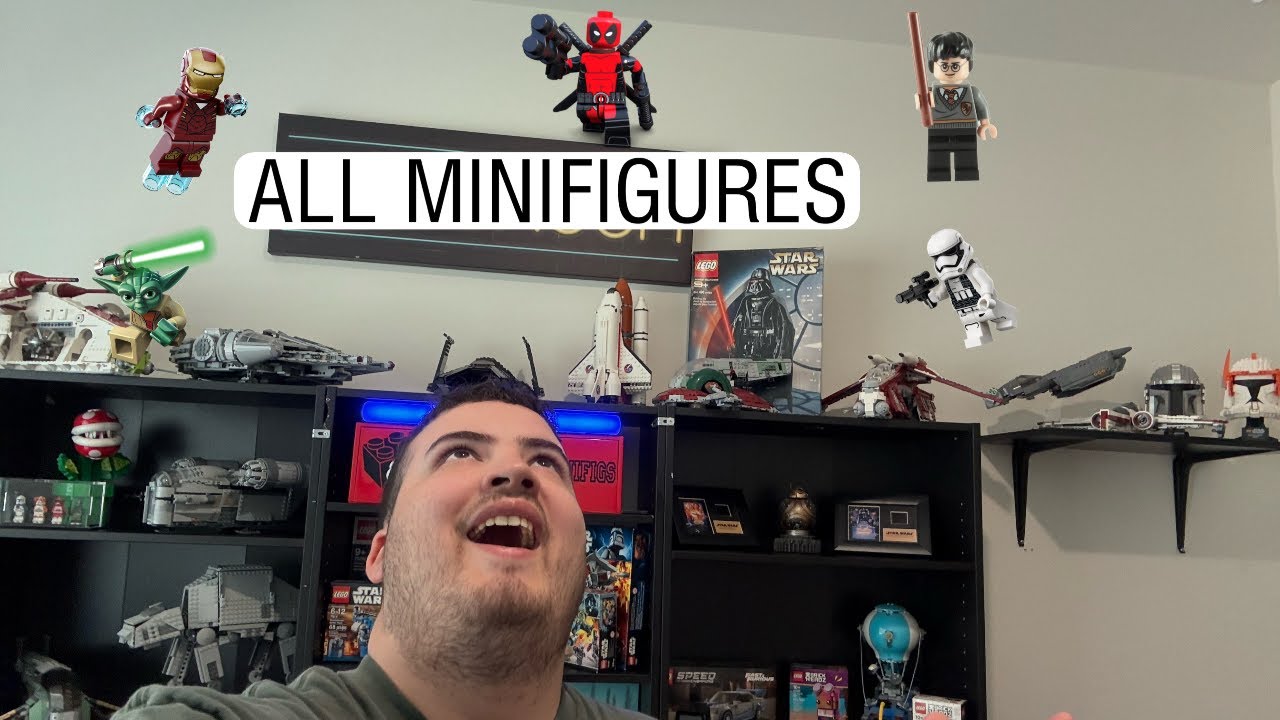 SORTING ALL OF MY LEGO MINIFIGURES! - YouTube
