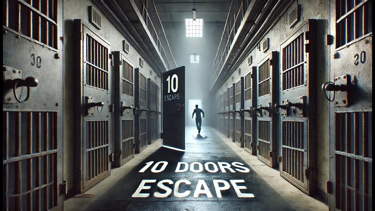 Prison Break Mastermind: Escapes After Breaking Through 10 Doors! - YouTube