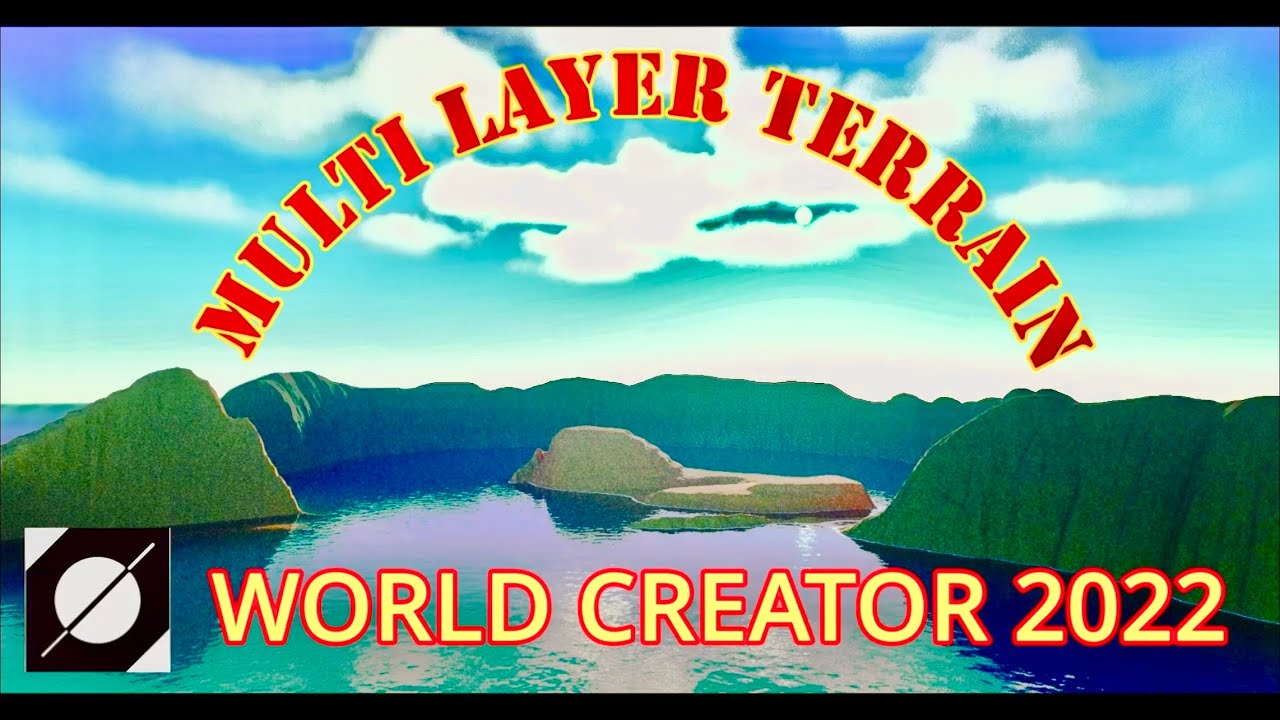 How to Design a Multi Layer Terrain in World Creator 2022 - YouTube