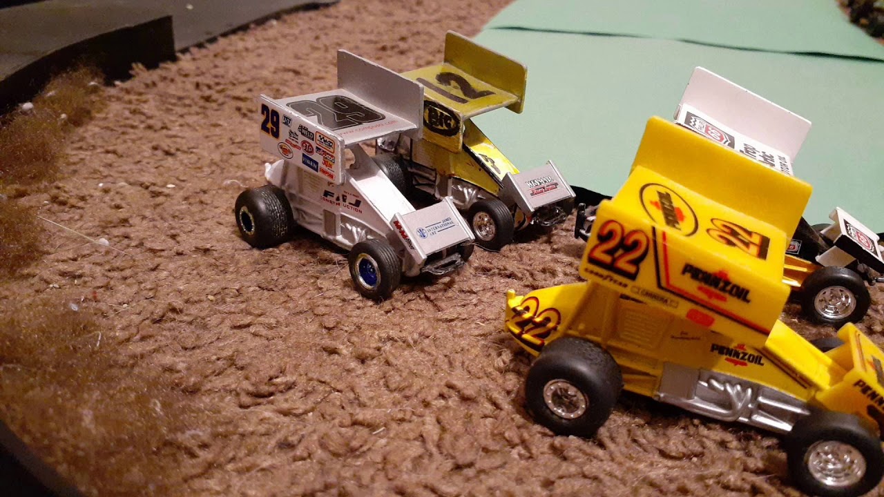 Sprint car series (race 1) - YouTube