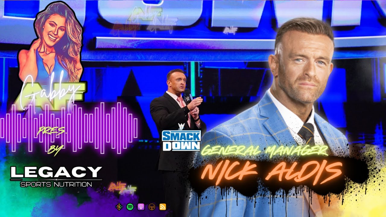 WWE SmackDown GM Nick Aldis | Gabby AF - YouTube