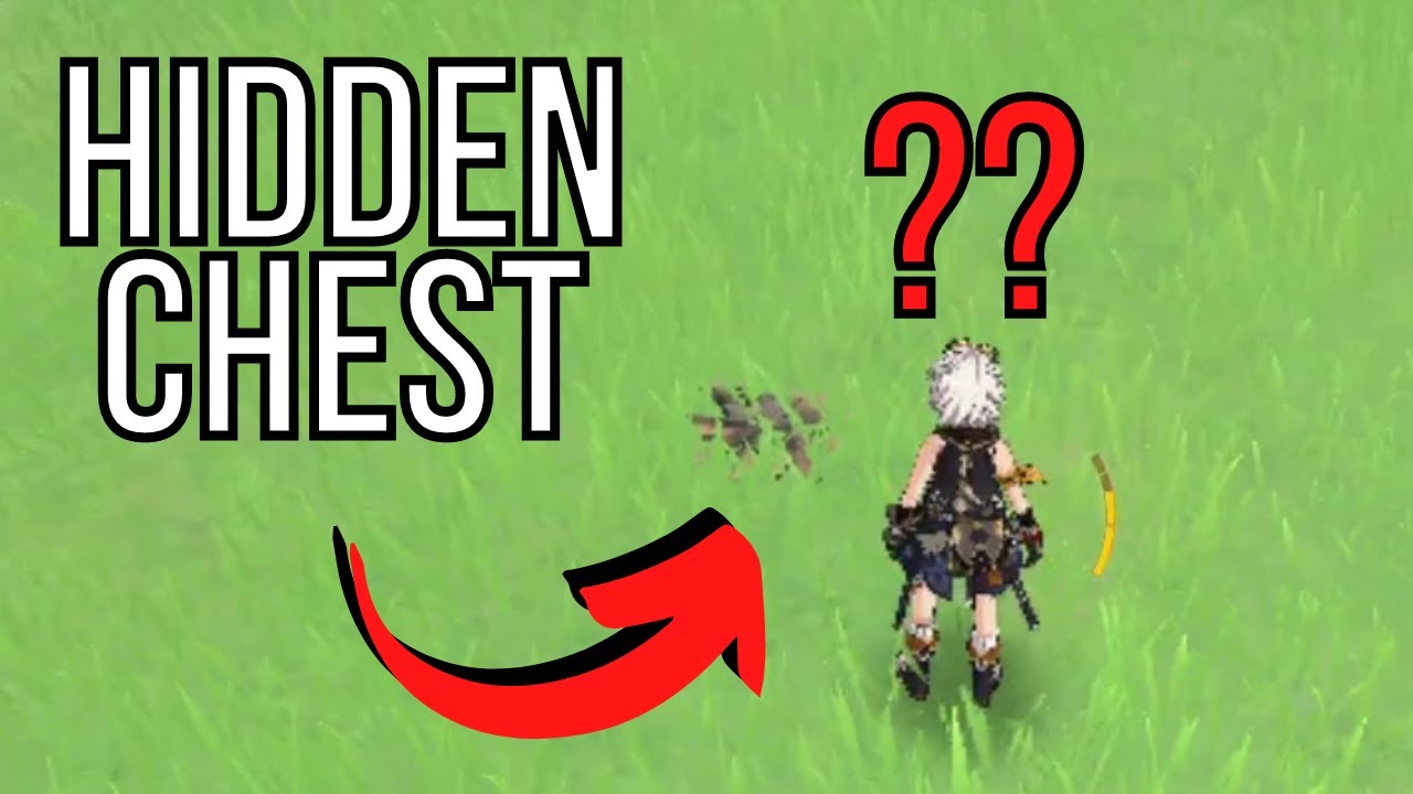 Hidden Chest in Monstadt - Genshin Impact - YouTube