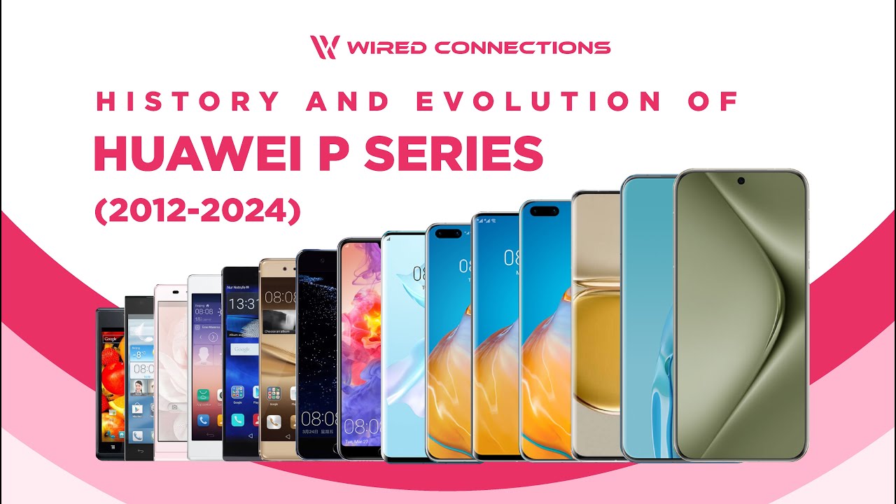 HISTORY and EVOLUTION of Huawei P Series (2012-2024) - YouTube