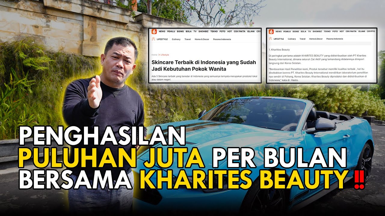 PENGHASILAN PULUHAN JUTA PER BULAN BERSAMA KHARITES BEAUTY‼️ - YouTube