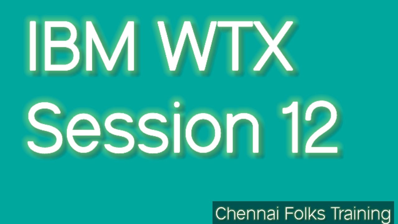 12 IBM WebSphere Transformation Extender | IBM WTX | Chennai Folks ...