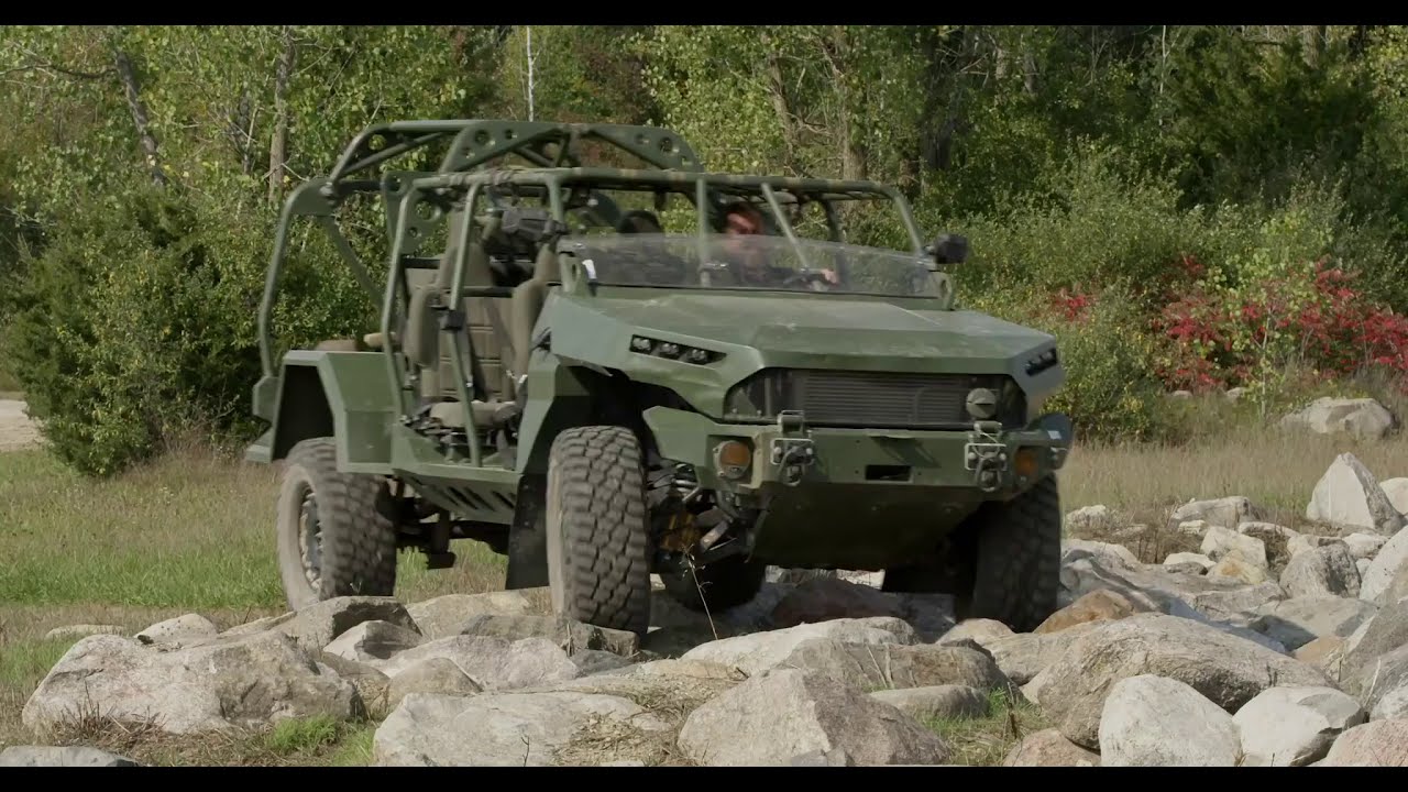 GM Defense delivers US Army Infantry Squad Vehicle - YouTube
