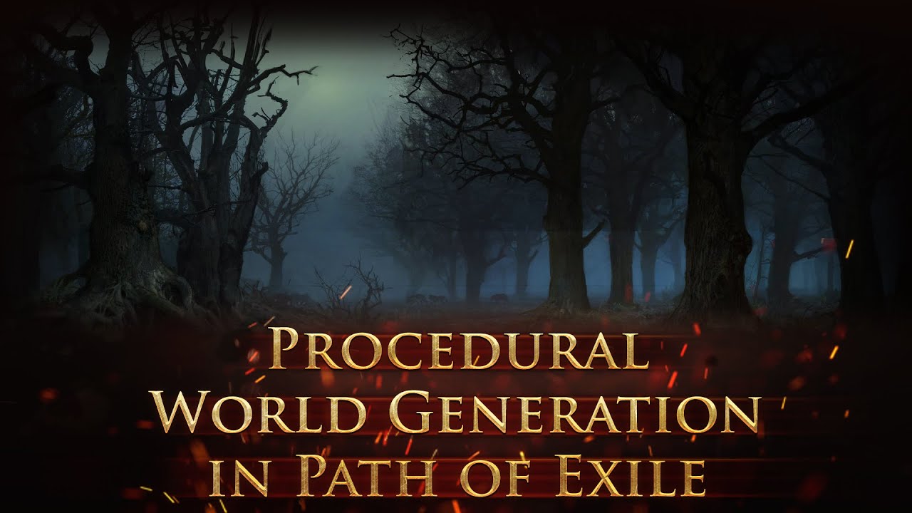 ExileCon Dev Talk - Procedural World Generation in Path of Exile - YouTube