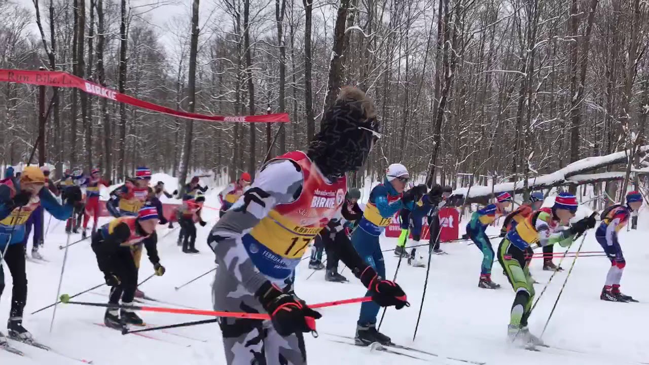 Kortelopet Men U20 Start 2.23.18 - YouTube