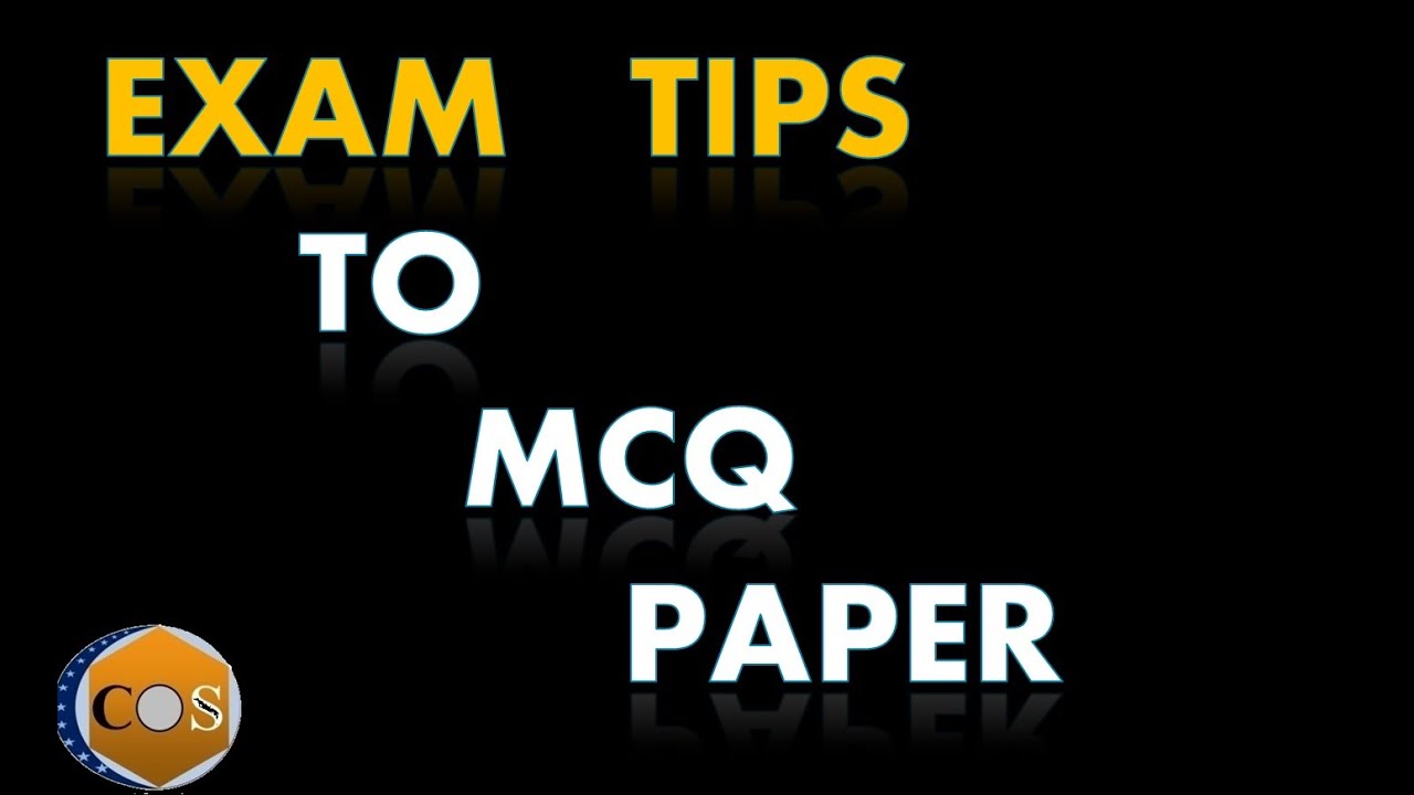 Exam Tips to MCQ paper As and IGCSE level: Chemistry/IGCSE/GCSE/A ...