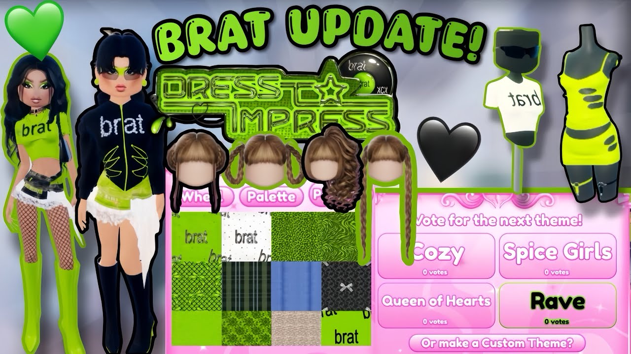 *EVERYTHING* IN THE *NEW* BRAT UPDATE IN DRESS TO IMPRESS! - YouTube